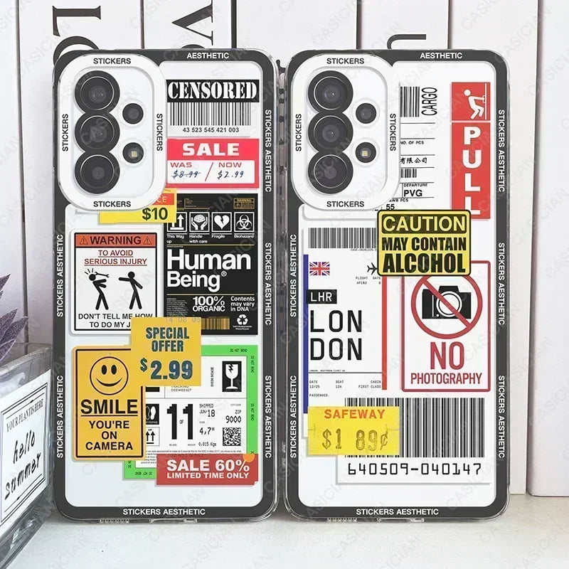 Stickers Collage Samsung Cases – CaseShoppe